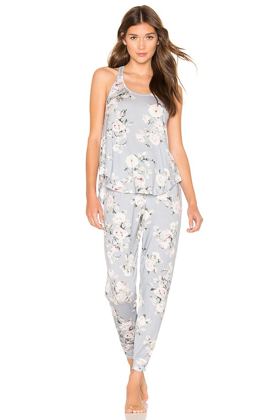 Flora Nikrooz Lucca PJ Set in Grey | REVOLVE