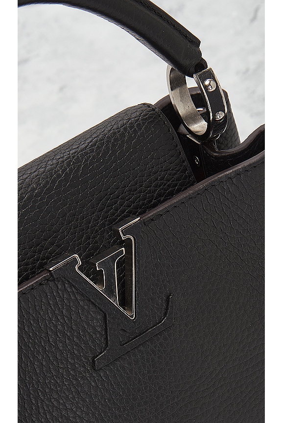 FWRD Renew Louis Vuitton Capucines BB Handbag in Black | REVOLVE