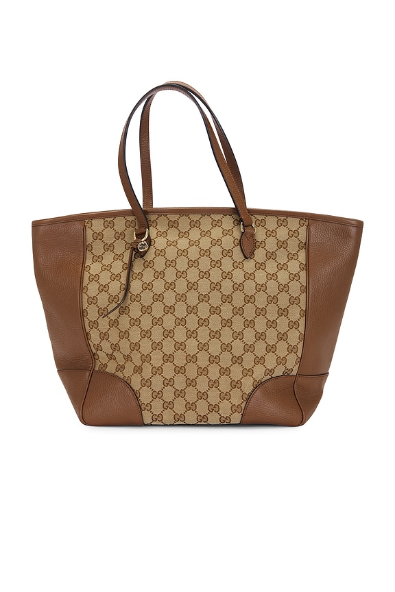 FWRD Renew Gucci Bree Tote Bag in Brown | REVOLVE