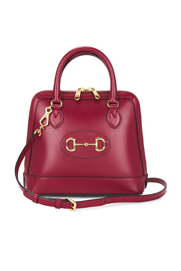 FWRD Renew Gucci Horsebit 1955 Handbag in Red | REVOLVE