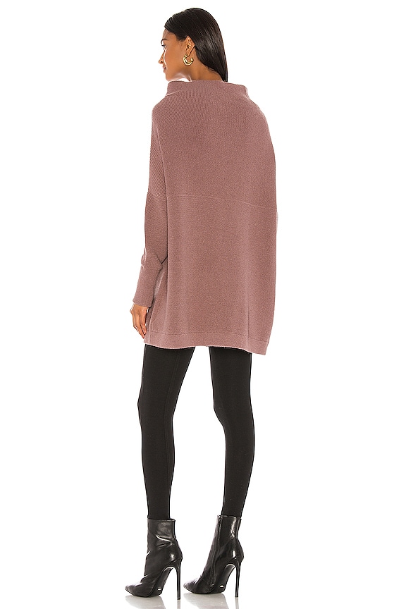 Free People Ottoman Slouchy Tunic Sweater Dress in Nutmeg | REVOLVE