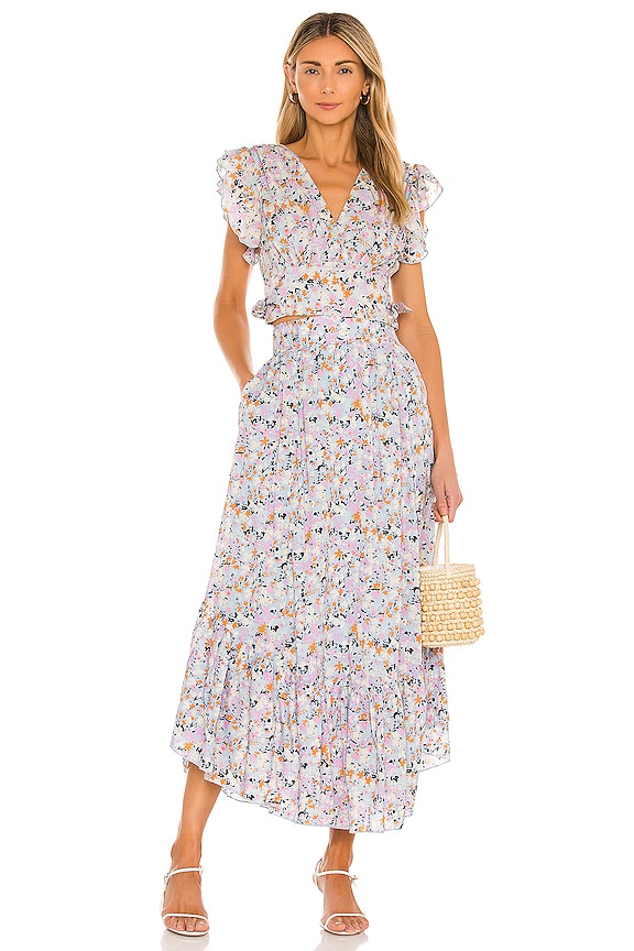 Free People Pretty Daze Set in Sky Blue Combo | REVOLVE