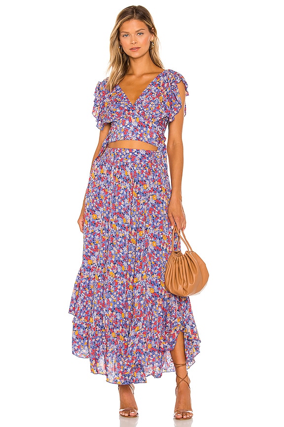 Free People Pretty Daze Set in Blue Combo | REVOLVE