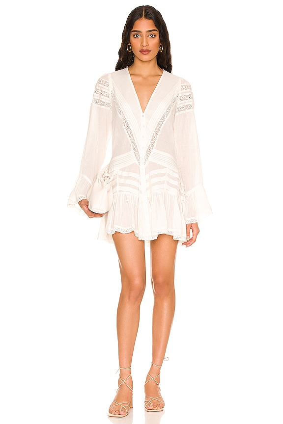 Free People TUNIQUE RHEA en Ivory | REVOLVE