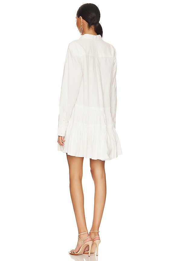 Free People Billie Mini Dress in Optic White | REVOLVE
