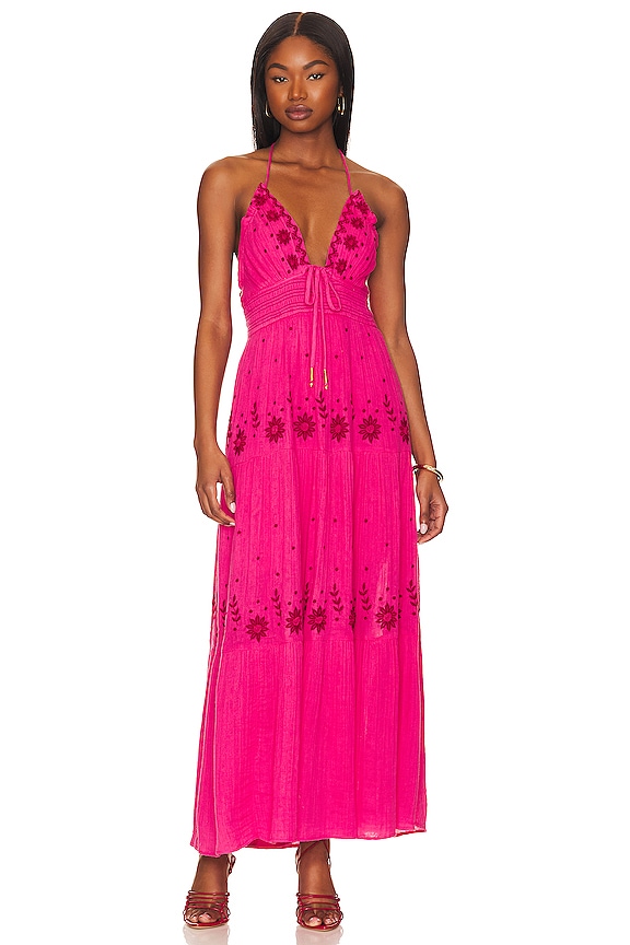Free People Real Love Maxi Dress in Moxie Combo | REVOLVE