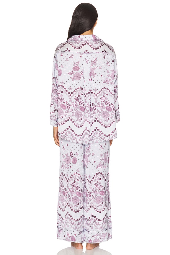 Free People x Intimately Dreamy Days Pajama Set In Ice Combo in Ice ...