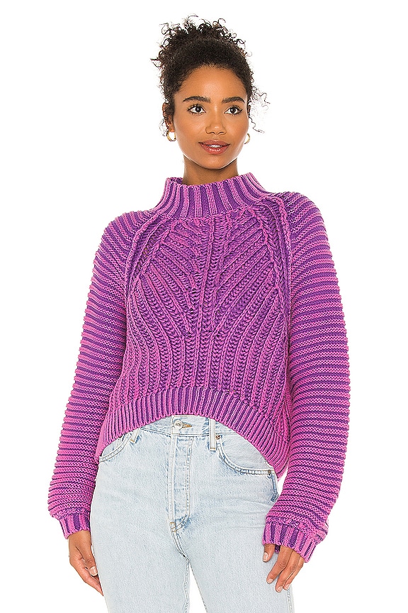 Free People Sweetheart Sweater in Orchid | REVOLVE