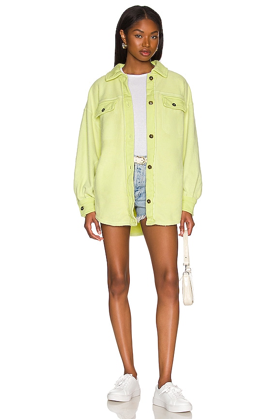Free People Ruby Shacket in Luminary | REVOLVE