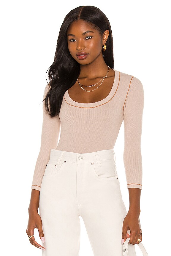 Free People Hi Hon Bodysuit in Doe | REVOLVE