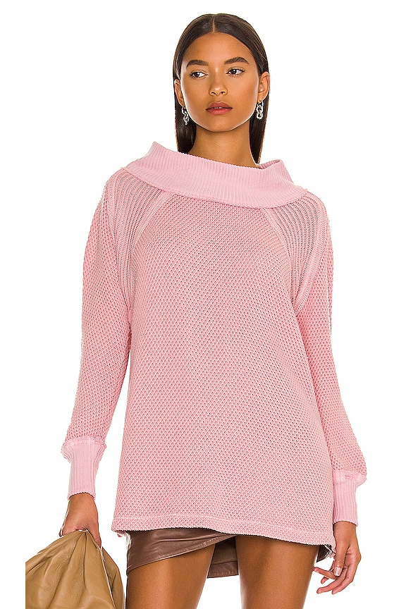 Free People She's A Keeper Top in Faded Coral | REVOLVE