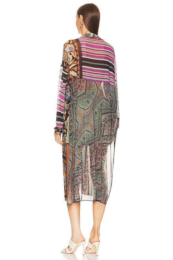 Free People Naomi Maxi Top in Black Combo | REVOLVE