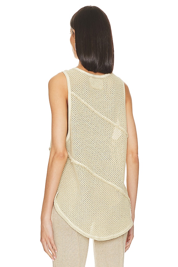 Free People Shore Side Muscle Tank In Dunes in Dunes | REVOLVE