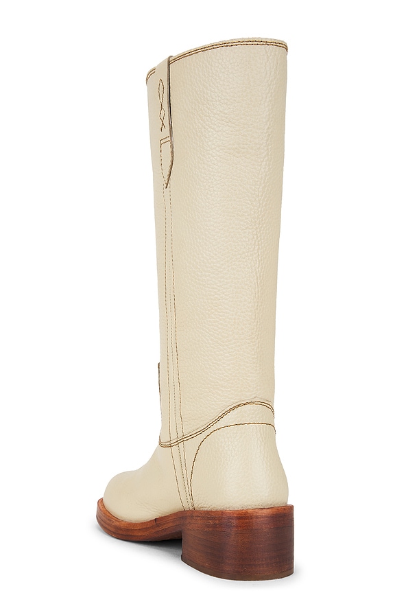 Free People Blaze Pull On Boot in Parchment | REVOLVE