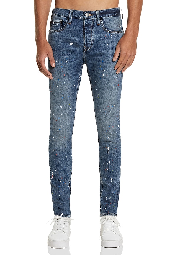 Five Four FVFR Riki Skinny Fit Jean in Blue | REVOLVE