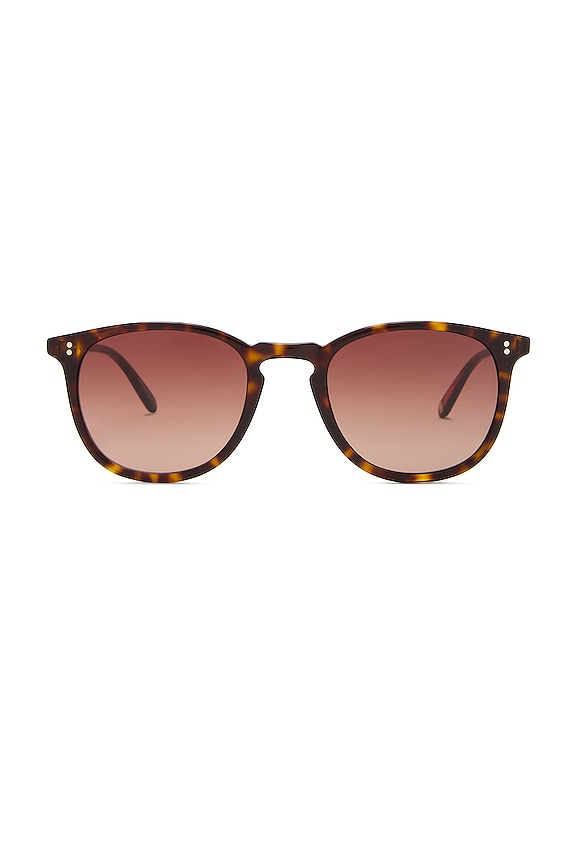 Garrett Leight Kinney Sunglasses in Bio Cookie Tortoise & Bio Eclipse ...