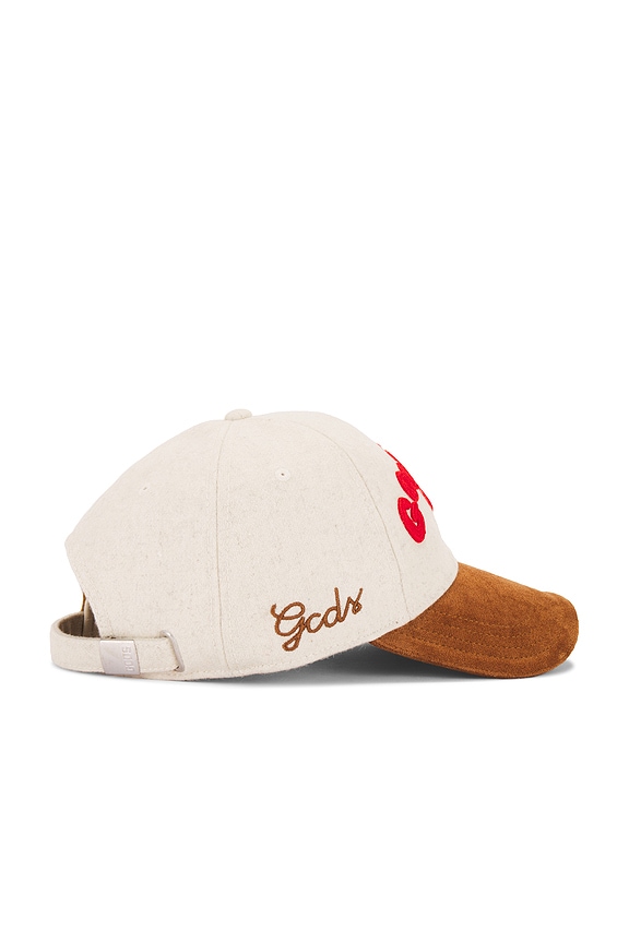 GCDS Good Guys Baseball Hat in Ivory | REVOLVE
