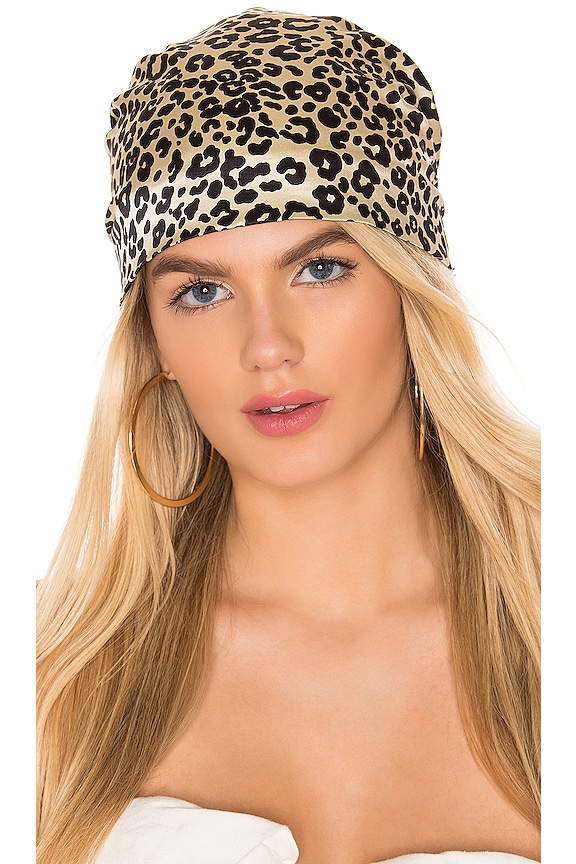 Genie by Eugenia Kim Cleo Turban in Leopard | REVOLVE