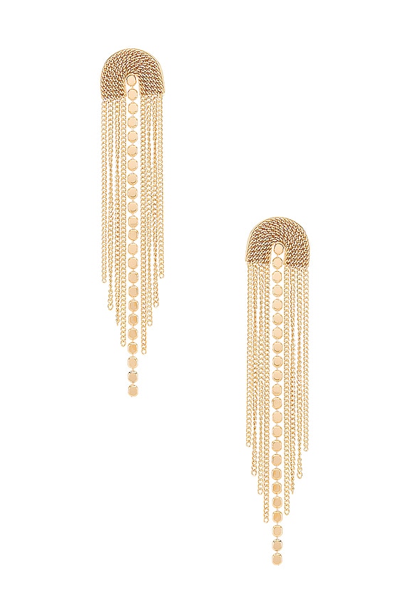 EIGHT by GJENMI JEWELRY Sunshine Shag Earring in Gold | REVOLVE