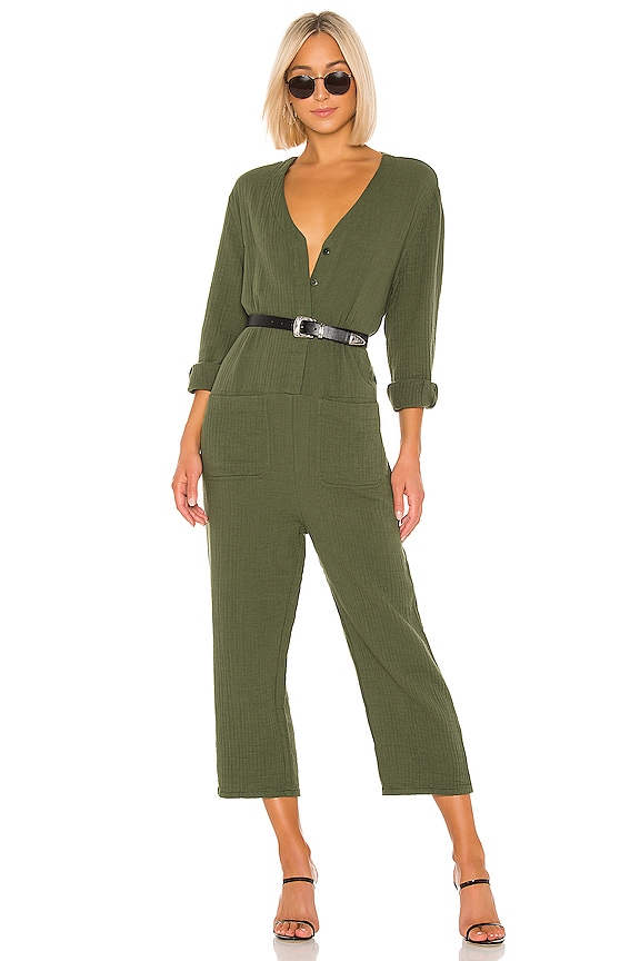 The Great Coverall in Olive | REVOLVE