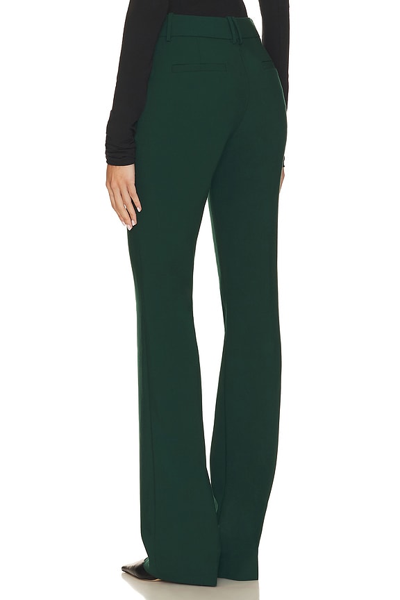 GRLFRND The Suit Trouser in Pine Green | REVOLVE
