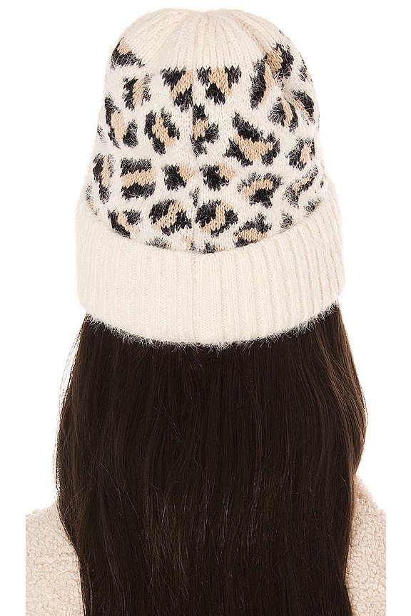 Hat Attack Leopard Beanie in Leopard | REVOLVE