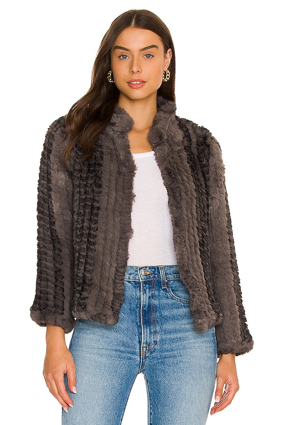HEARTLOOM Aria Jacket in Smoke | REVOLVE