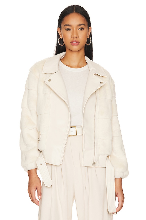HEARTLOOM Mila Jacket in Snow | REVOLVE