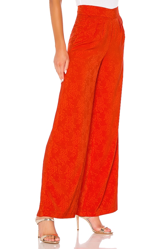 House of Harlow 1960 X REVOLVE Charlie Wide Leg Pants in Orange | REVOLVE