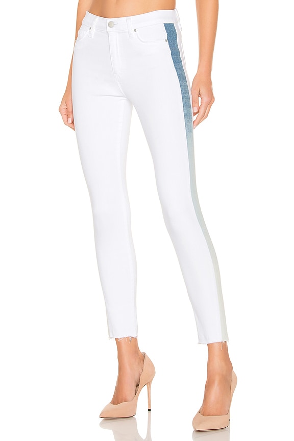 Hudson Jeans Barbara Highrise Super Skinny in White Ice | REVOLVE
