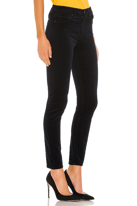 Hudson Jeans Barbara High Waist Super Skinny Ankle in Midnight Navy ...