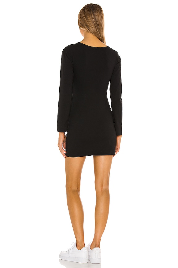 h:ours Jessi Mini Dress in Black | REVOLVE