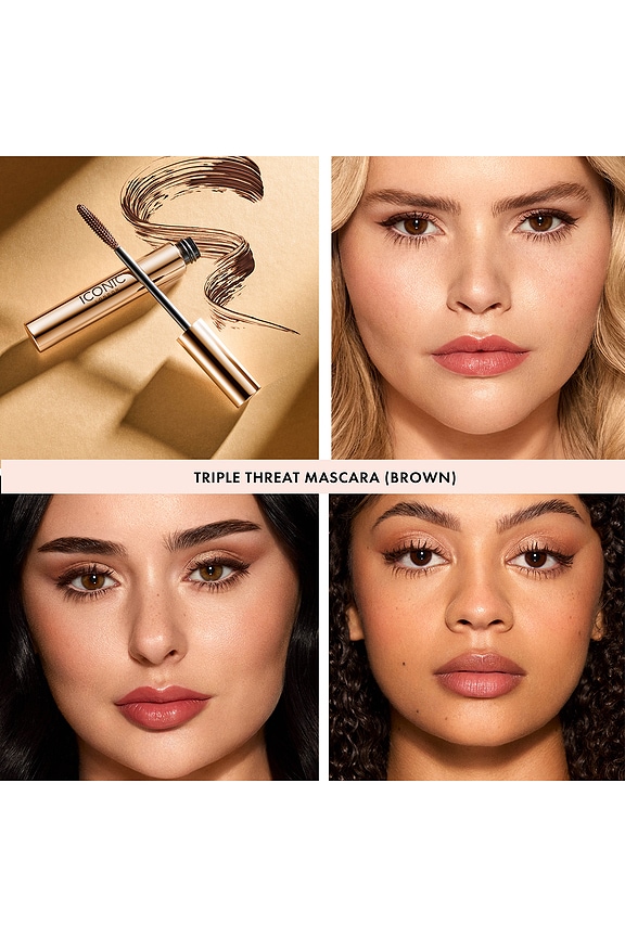 ICONIC LONDON Triple Threat Mascara in Brown | REVOLVE