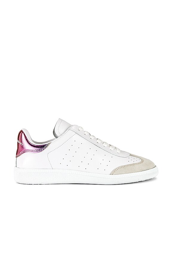 Isabel Marant Bryce Sneakers in Metallic Pink | REVOLVE