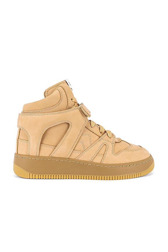 Isabel Marant Brooklee Sneaker in Camel | REVOLVE