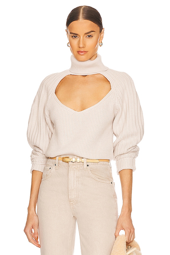 IRO Murane Sweater in Clear Beige | REVOLVE