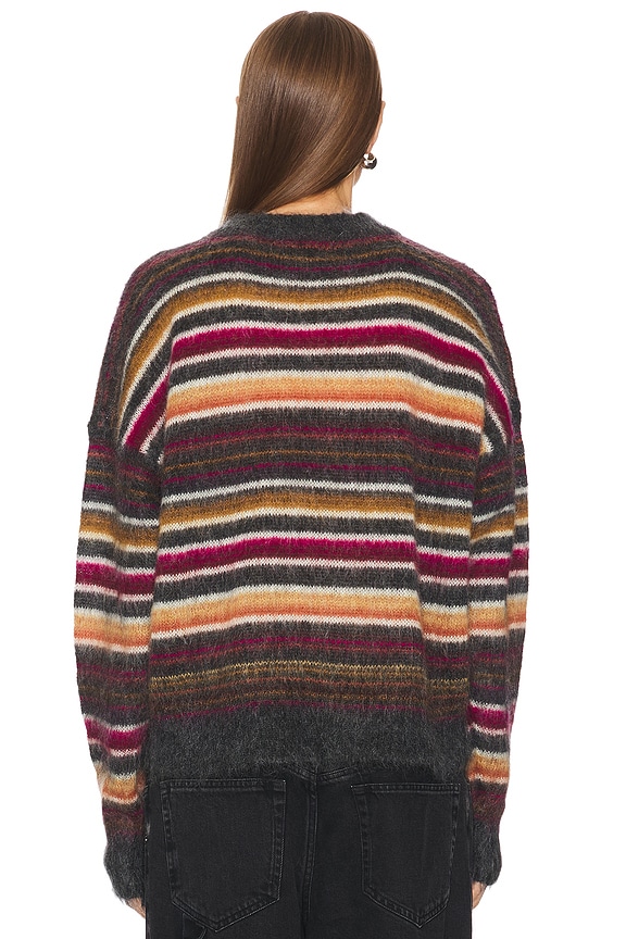 Isabel Marant Etoile Drussell Sweater in Faded Black | REVOLVE