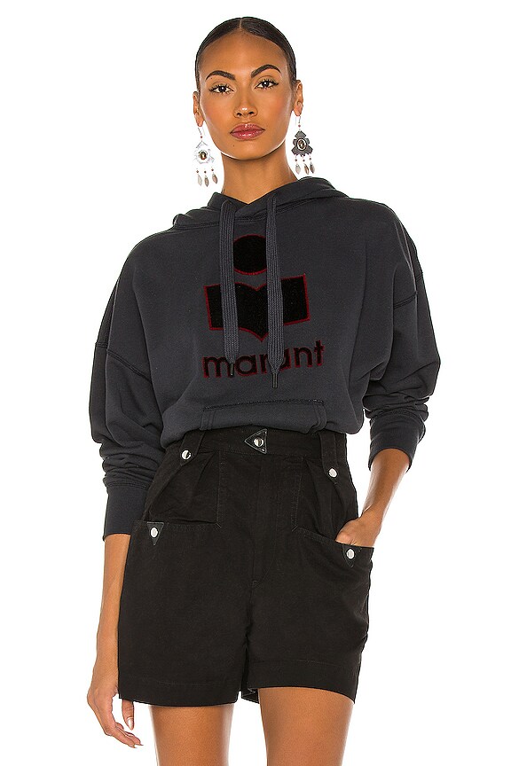 Isabel Marant Etoile Mansel Sweatshirt in Faded Black | REVOLVE