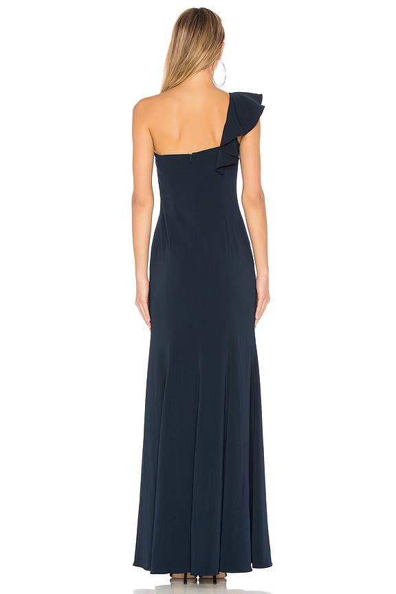 Jay Godfrey Osgood Gown in Navy | REVOLVE