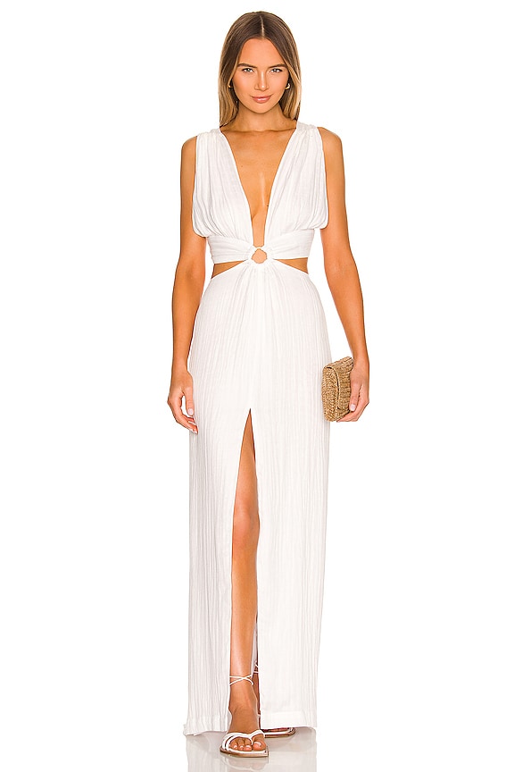 JBQ Sara Dress in White | REVOLVE
