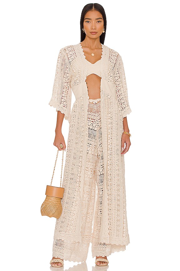 JBQ Quinn Duster in Natural | REVOLVE