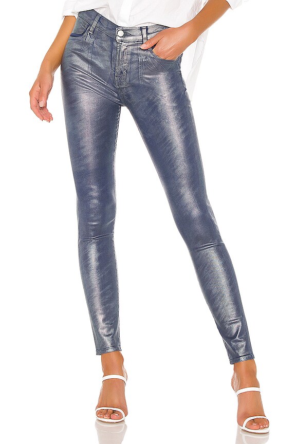 J Brand Maria High Rise Skinny in Indigo Shimmer | REVOLVE