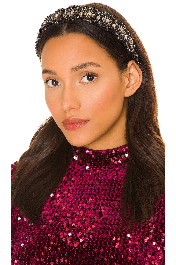 Jennifer Behr Odelia Headband in Crystal | REVOLVE