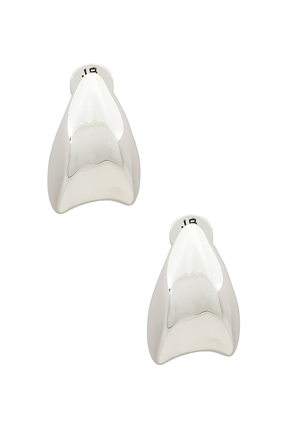 Jenny Bird Nouveaux Puff Earrings in Silver | REVOLVE