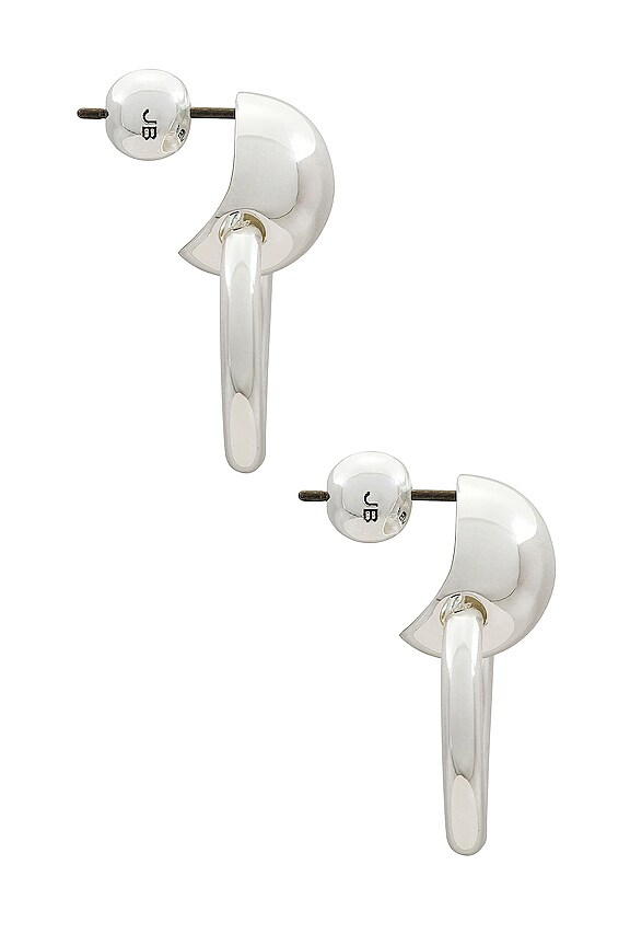 Jenny Bird X Revolve Vera Small Earrings in Silver | REVOLVE