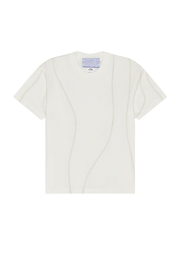 Jungles Overlock Tee in Off White | REVOLVE