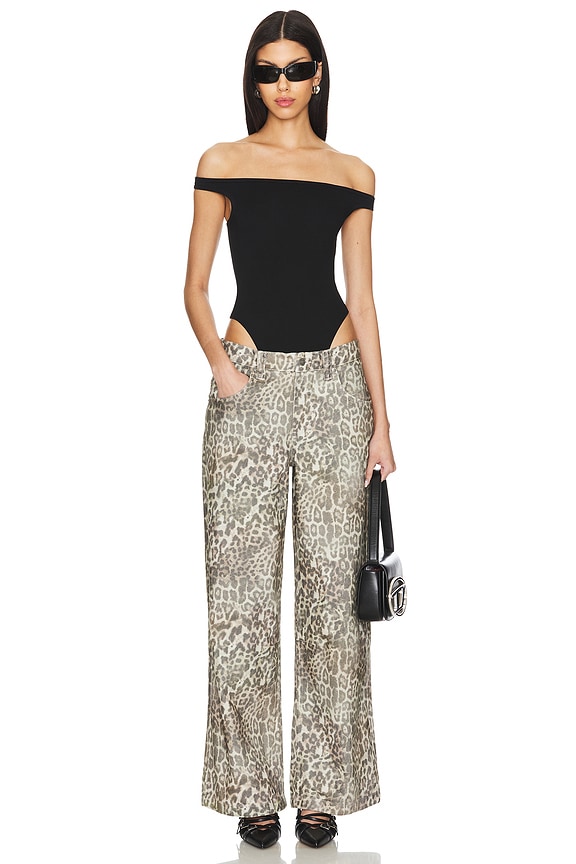 Jaded London Colossus Jeans in Faded Leopard Print | REVOLVE