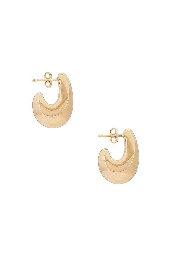 Jordan Road Swoop Earrings in 18k Gold Filled | REVOLVE