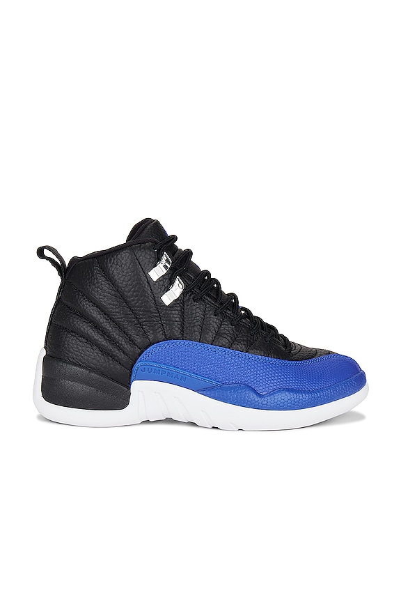 Jordan Air Jordan 12 Retro Sneaker in Black, Hyper Royal, Metallic ...