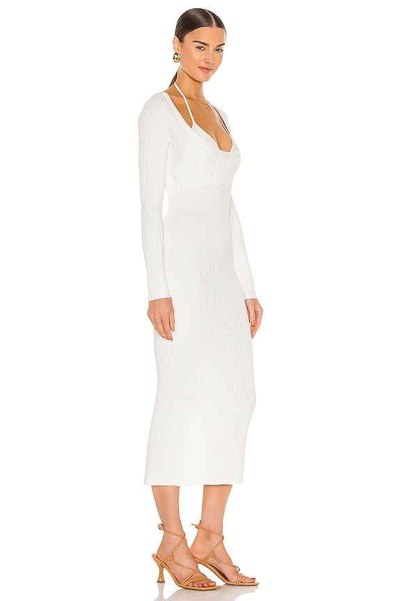 SIMKHAI X REVOLVE Liza Midi Dress in White | REVOLVE